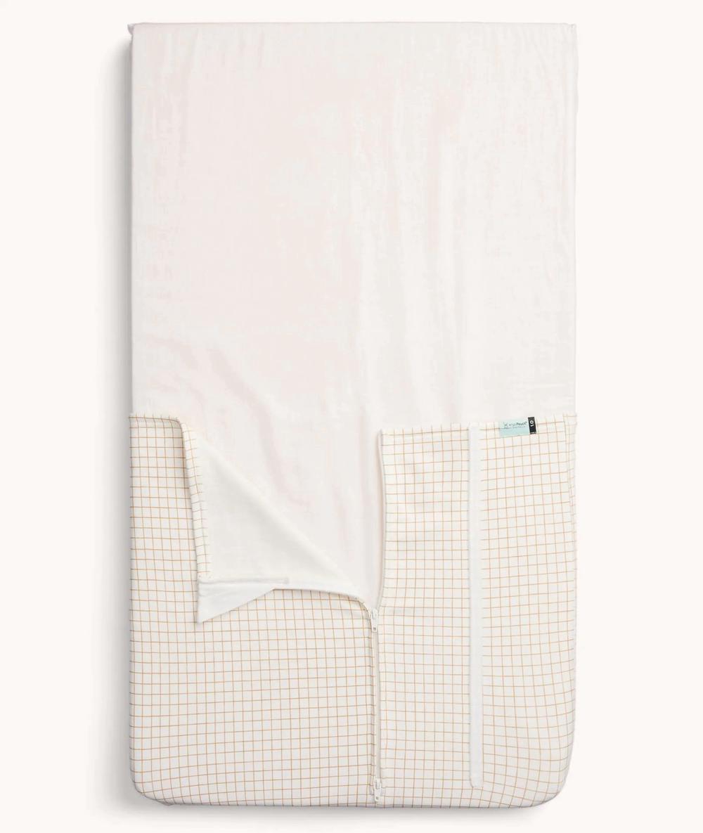 Ergopouch Tuck Sheet Bedside Sleeper (Caramel Grid) | Buy online at The ...