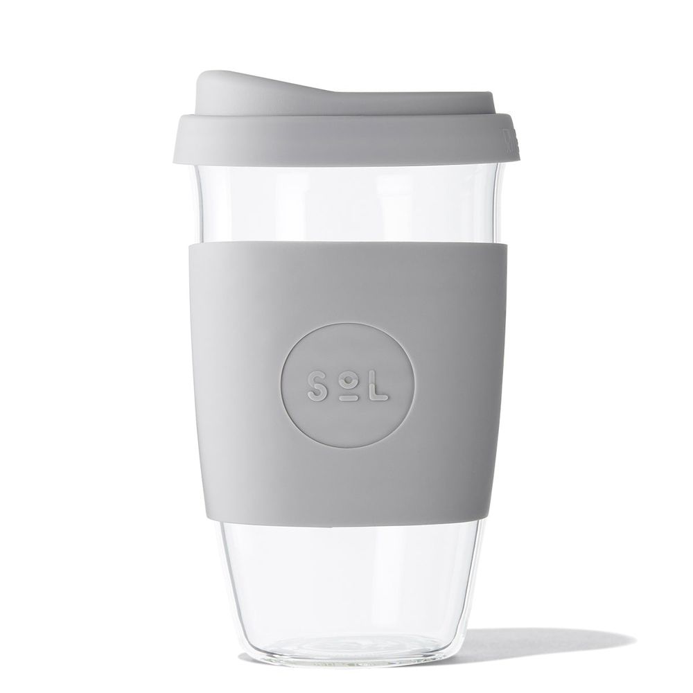 SoL Glass Cup (Cool Grey) - 16oz/474mL | Buy online at The Nile