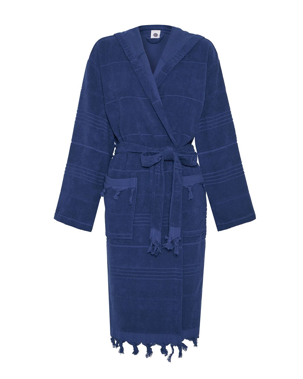 Miz Casa & Co Bronte Turkish Beach Robe (Navy) | Buy online at The Nile