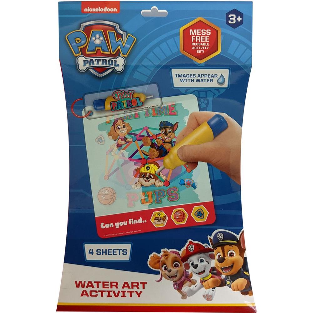 Hunter Leisure Paw Patrol Water Art Activity, 4 Sheets | Buy online at ...