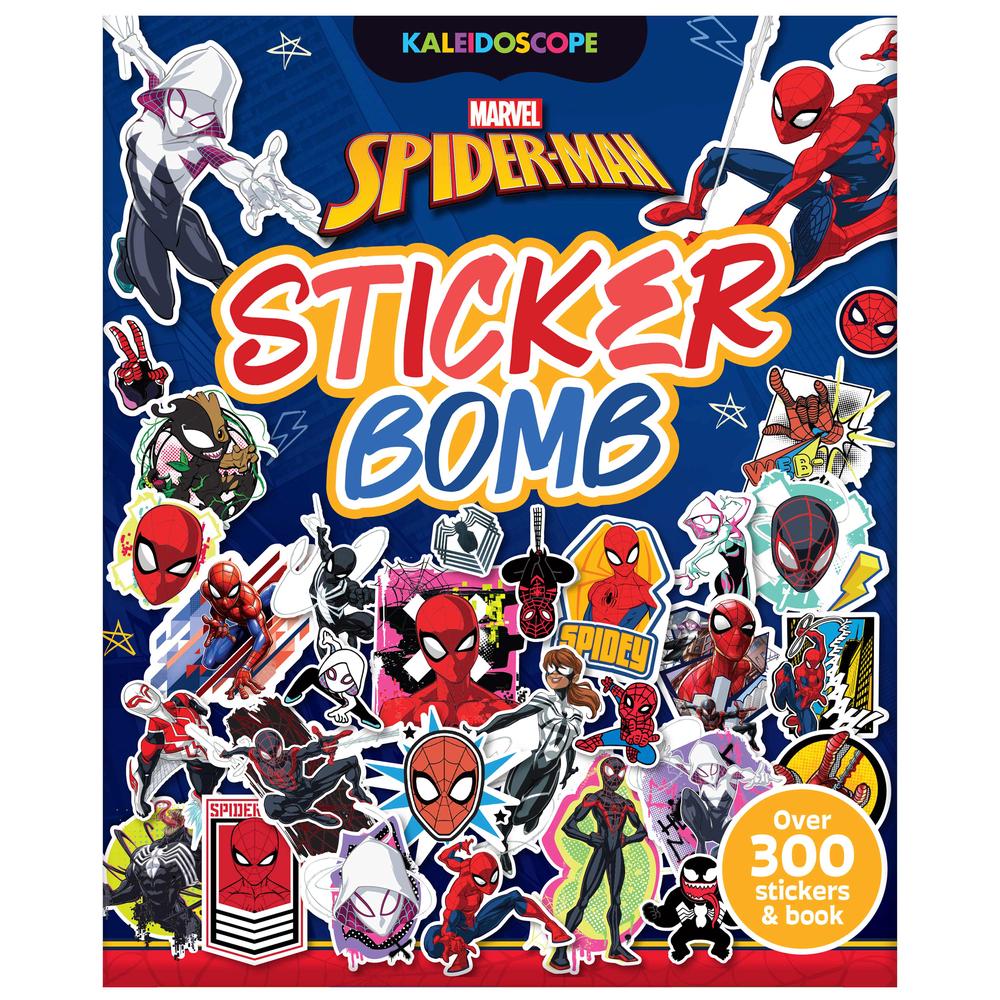 Hinkler Kaleidoscope Spider-Man Sticker Bomb | Buy online at The Nile