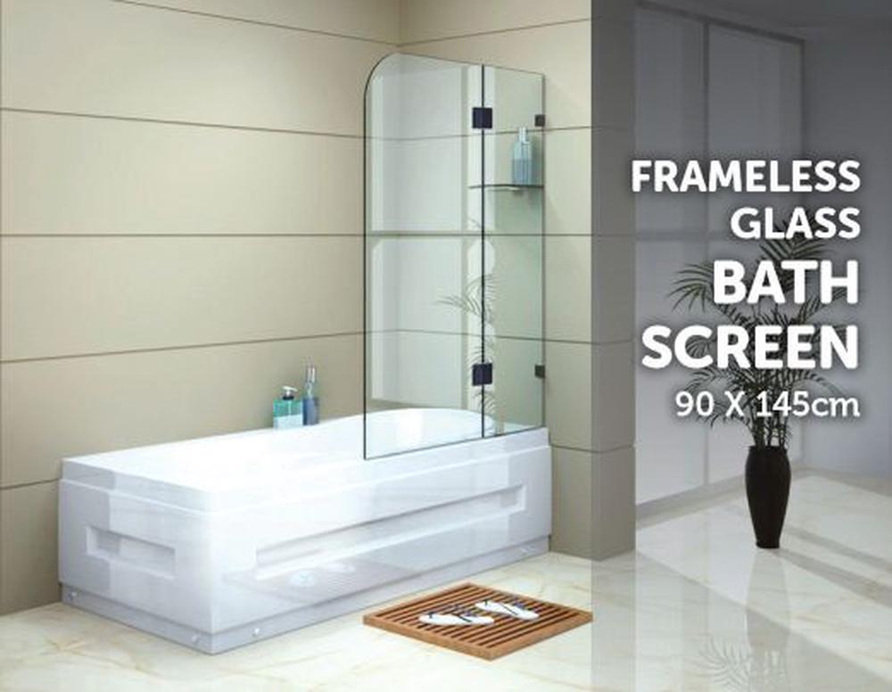 Della Francesca Frameless Bath Panel - 900 x 1450mm | Buy online at The ...
