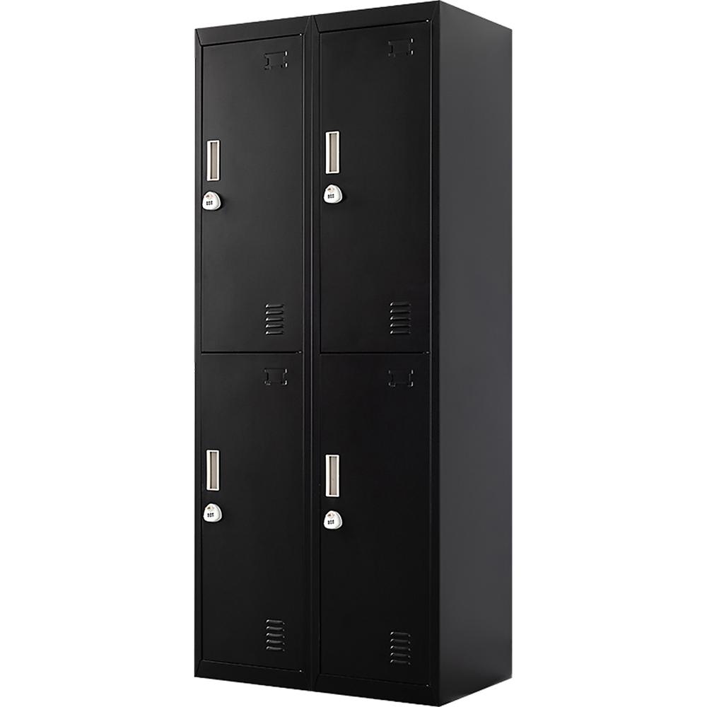 Salvatore Angelotti 4-Door Gym Locker with 3-Digit Combination Lock ...