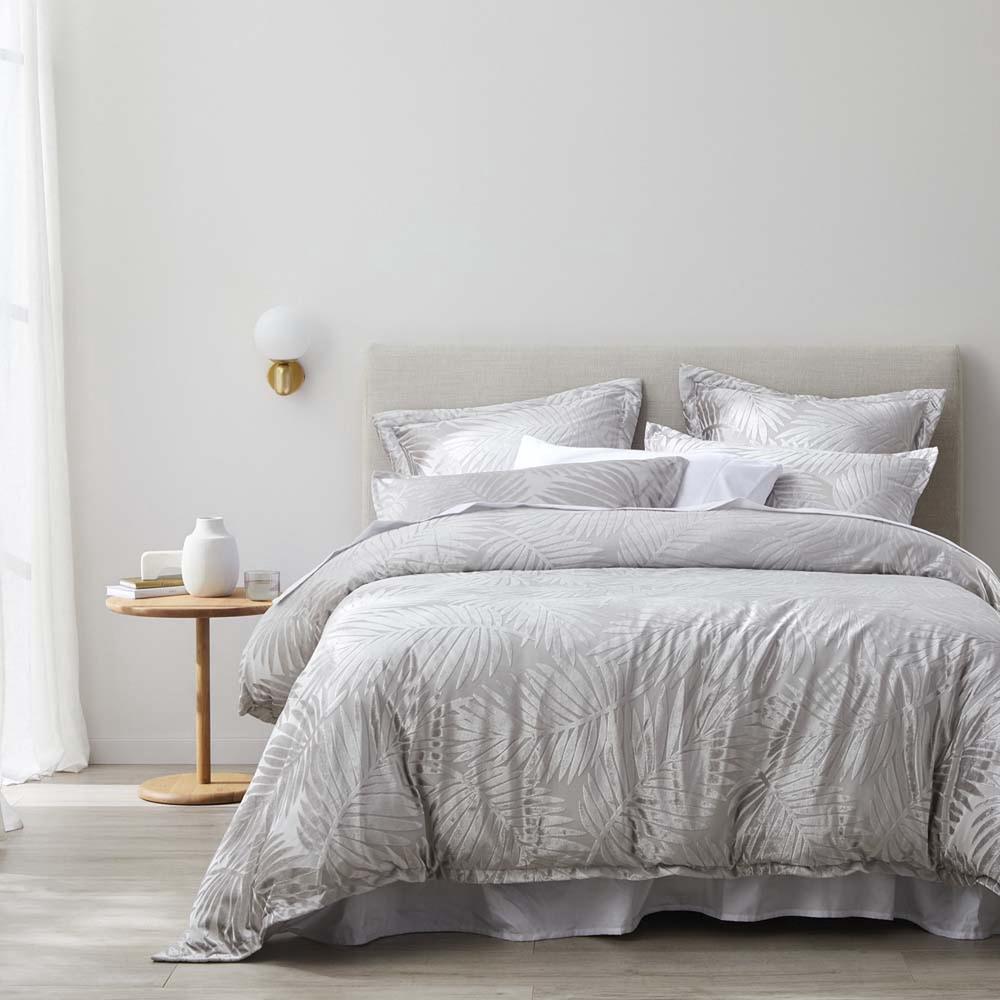 Platinum Logan & Mason Reno Quilt Cover Set (Champagne) - King | Buy ...