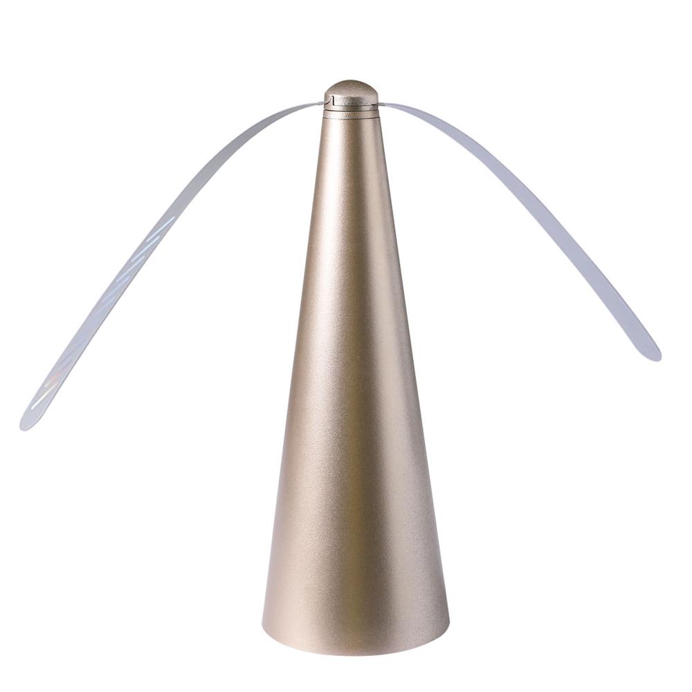 Lambu Portable Fly Trap/Fan for Indoor and Outdoor With Hook (Rose Gold ...