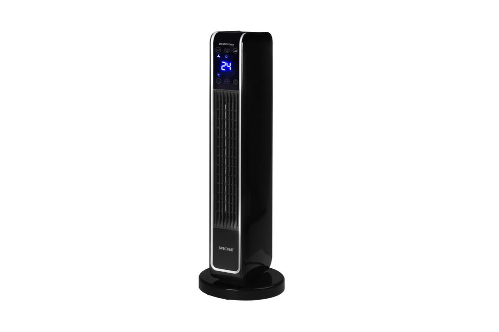 Spector Ceramic Oscillating Tower Fan Heater | Buy online at The Nile