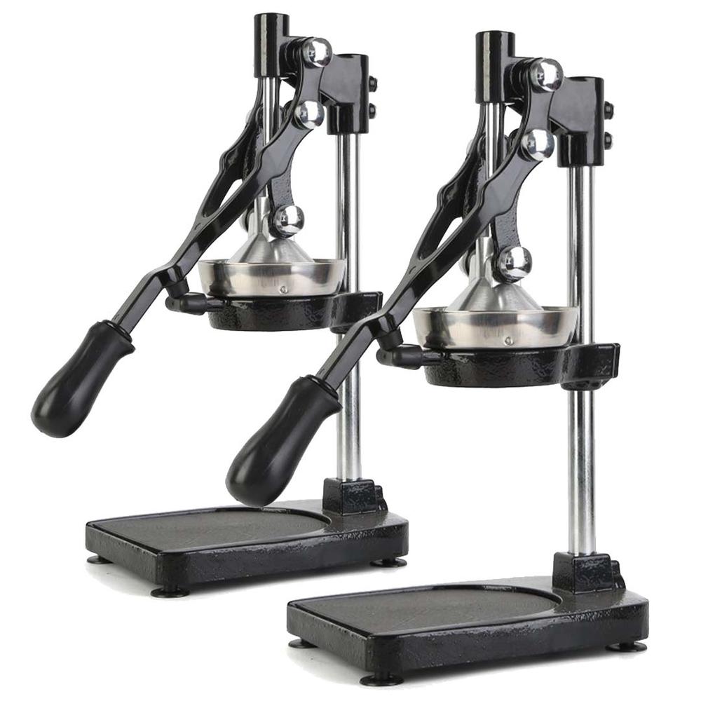 Soga Manual Hand Press Juice Extractor, Set of 2 (Black) - 17x24x47cm ...