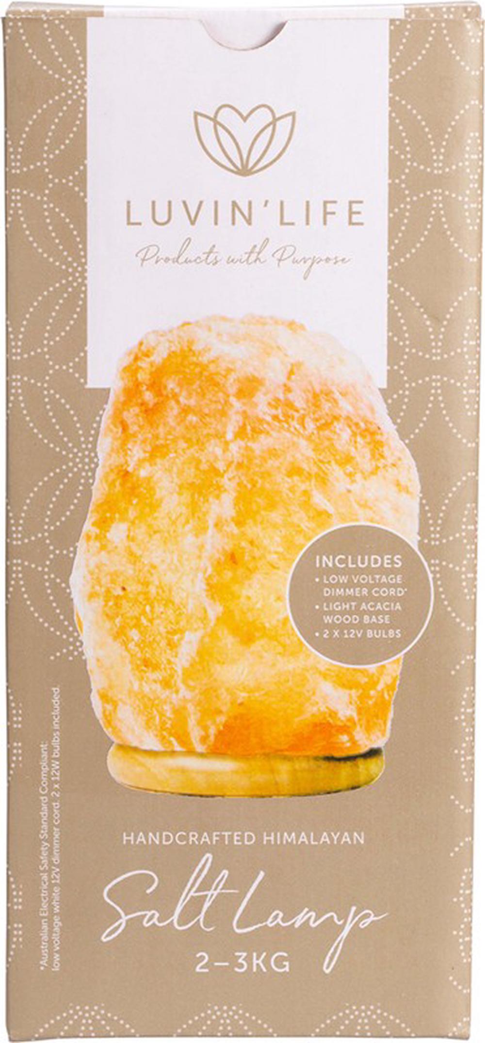 Luvin Life Himalayan Salt Lamp - 2-3 kg | Buy online at The Nile
