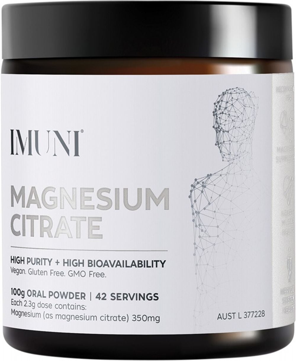 Imuni Magnesium Citrate (Oral Powder) - 100g | Buy online at The Nile