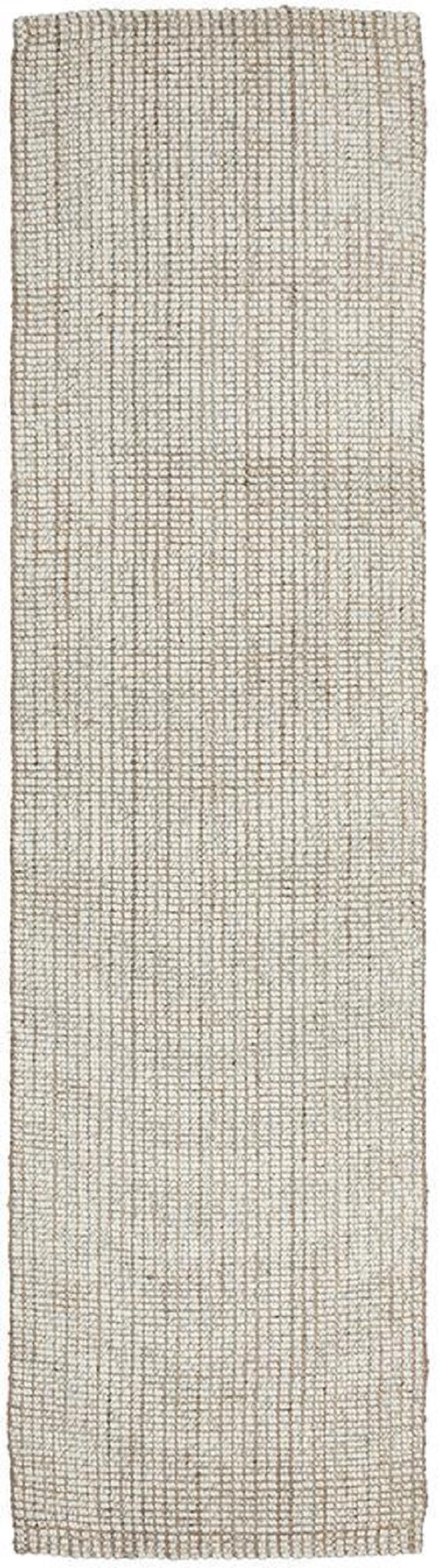 Rug Culture Arabella Wool & Jute Runner Rug (Natural/Cream) - 400x80cm ...