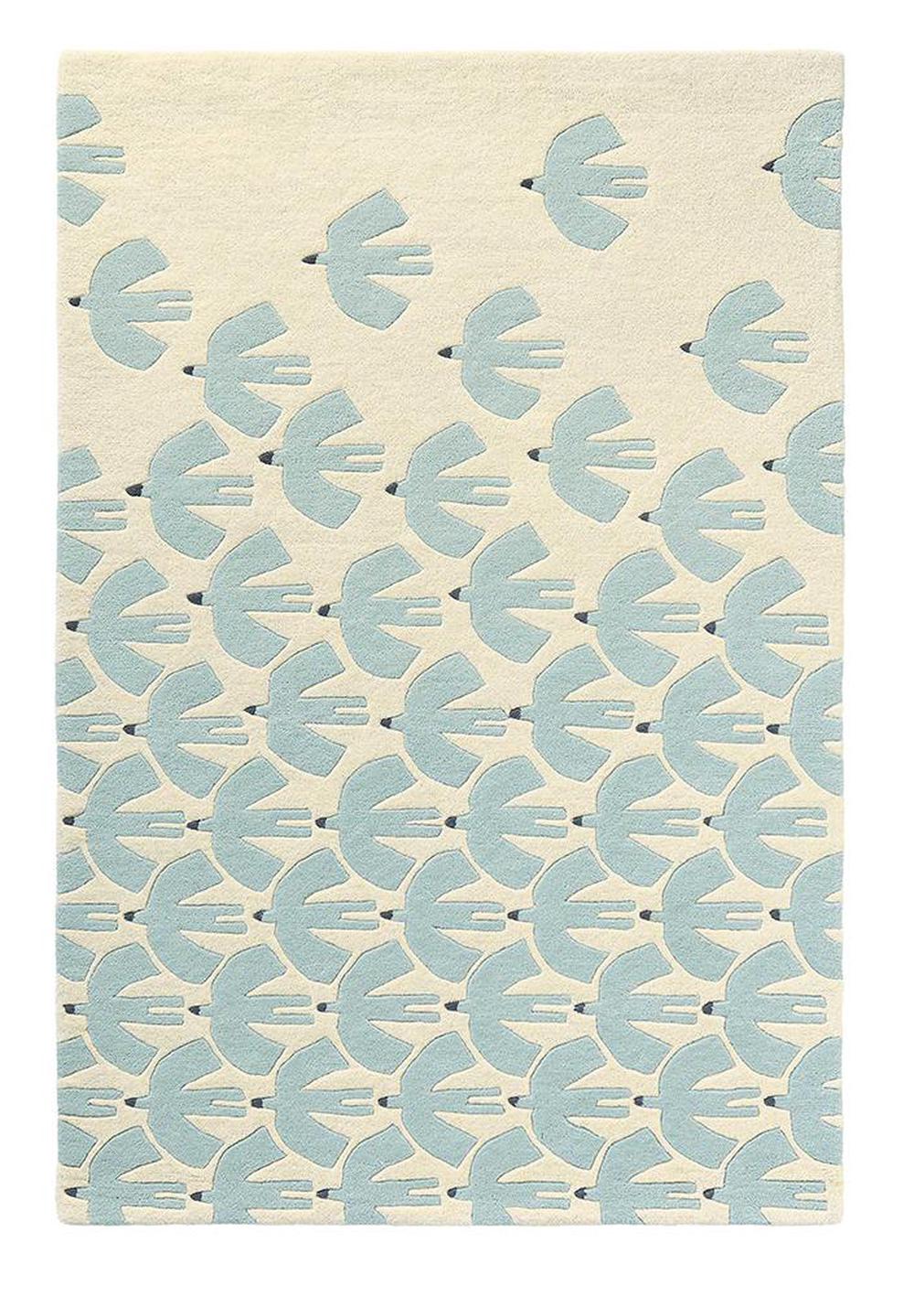Scion Pajaro Mint Rug (Beige/Blue) - 150x90cm | Buy online at The Nile