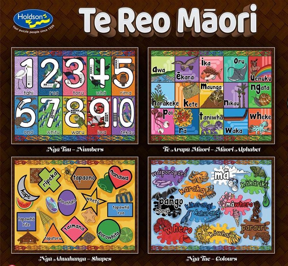 Holdson Te Reo Maori Frame Tray Jigsaw Puzzle, 35 Piece | Buy online at ...
