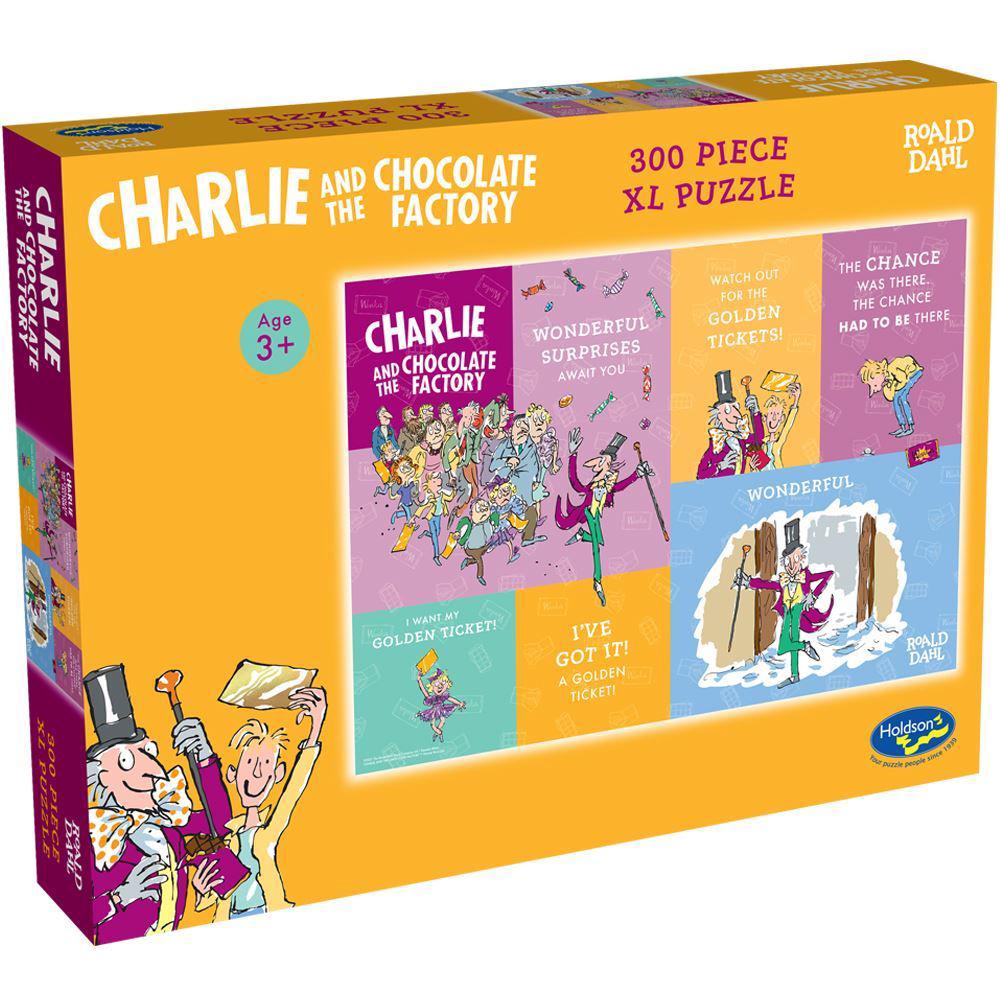 Holdson Roald Dahl - Charlie & The Chocolate Factory XL Jigsaw Puzzle ...