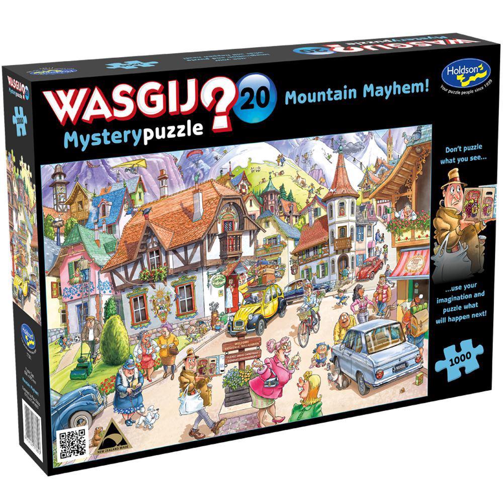 Holdson Wasgij - Mystery #20 Mountain Mayhem Jigsaw Puzzle, 1000 Piece ...