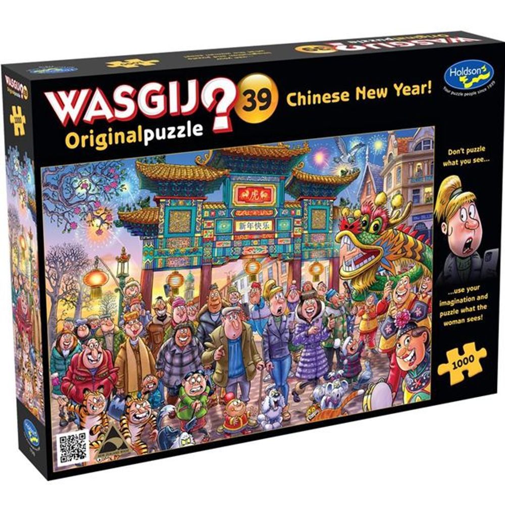 Holdson Wasgij Original #39 Chinese New Year Jigsaw Puzzle, 1000 Piece ...