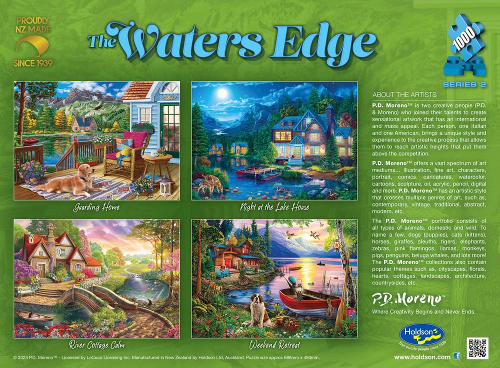 Holdson The Water's Edge S2 Jigsaw Puzzles, 1000 Piece, Set of 4 | Buy ...
