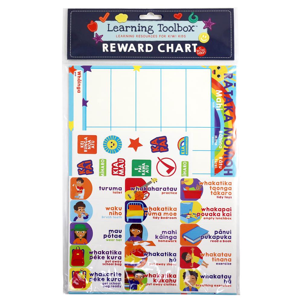 New Zealand Reward Chart Te Reo Maori - 29.6x21cm | Buy online at The Nile