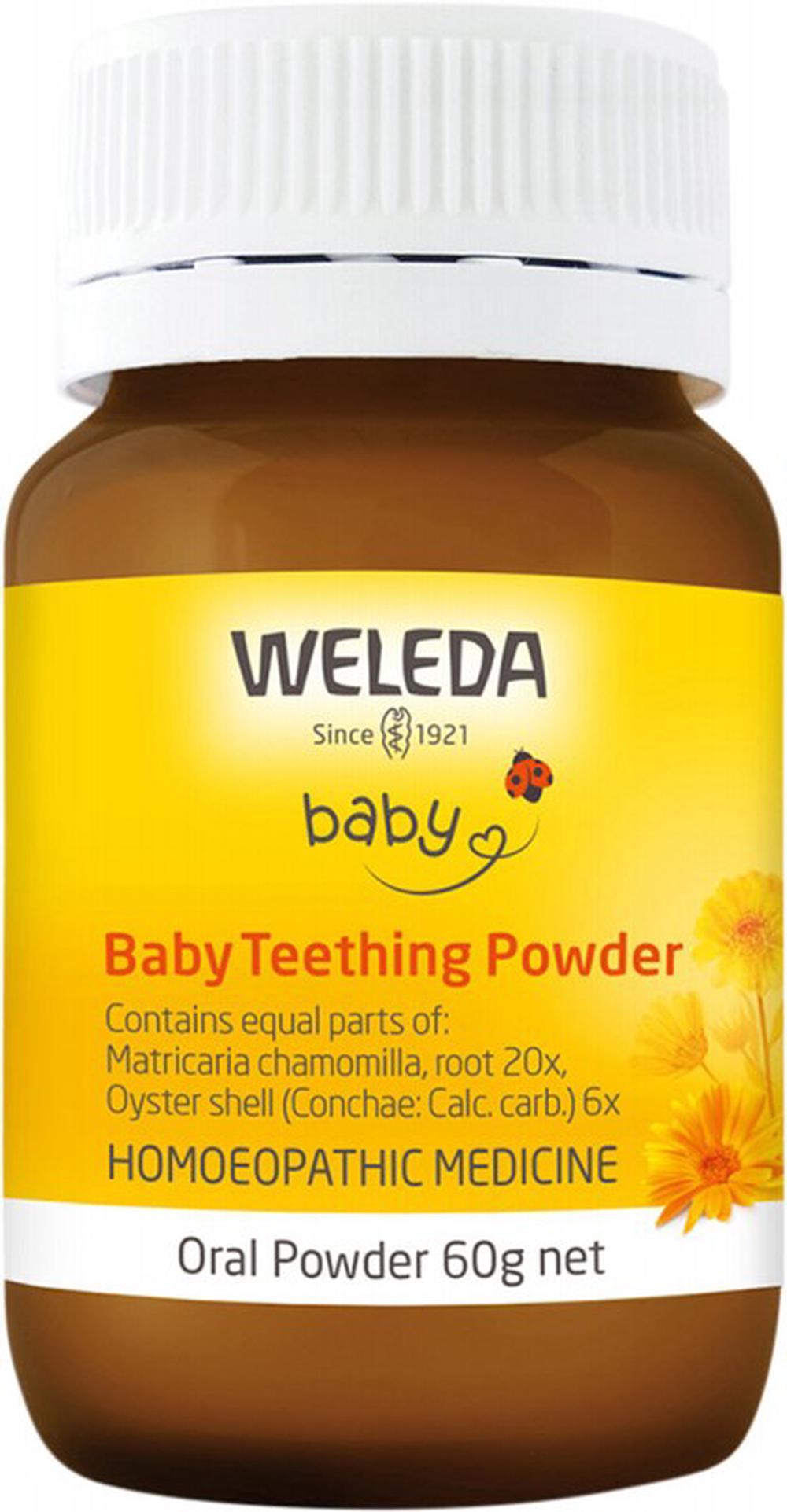 Weleda Baby Teething Oral Powder - 60g | Buy online at The Nile