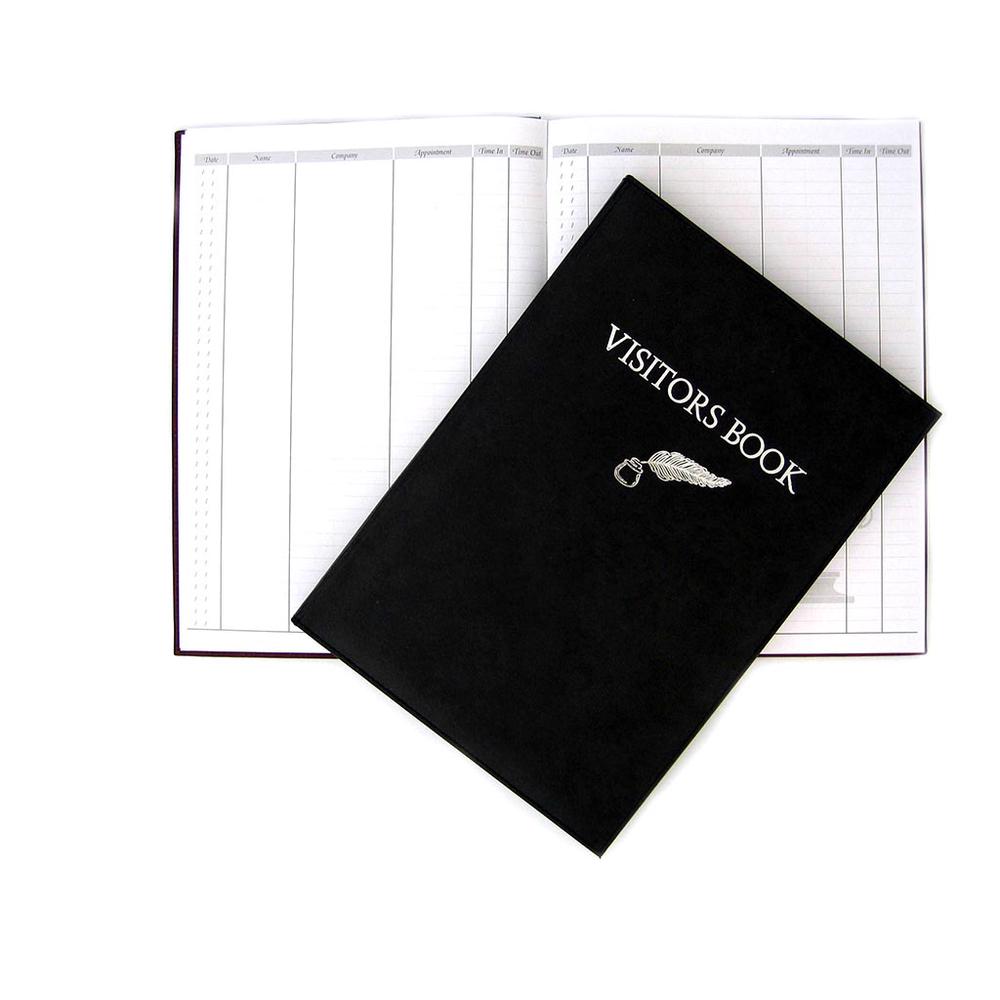 OSC Corporate Visitors Book (Black) - A4 | Buy online at The Nile