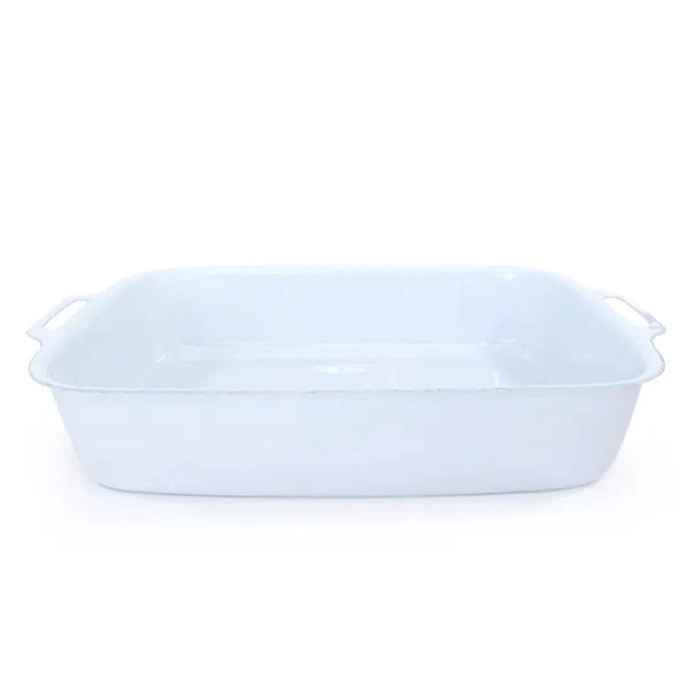 Dishy Enamel Lasagna Pan (White) - 33cm | Buy online at The Nile