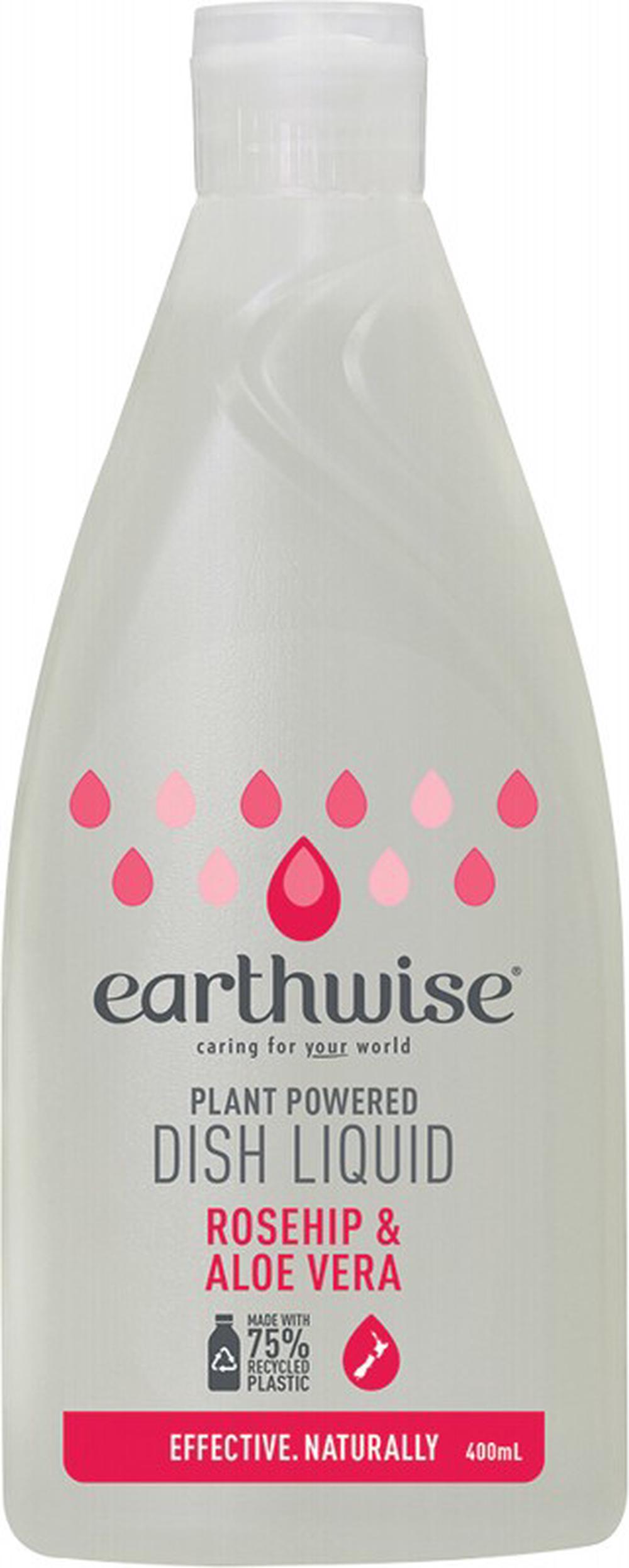 Earthwise Dish Liquid (Rosehip & Aloe Vera) - 400mL | Buy online at The ...