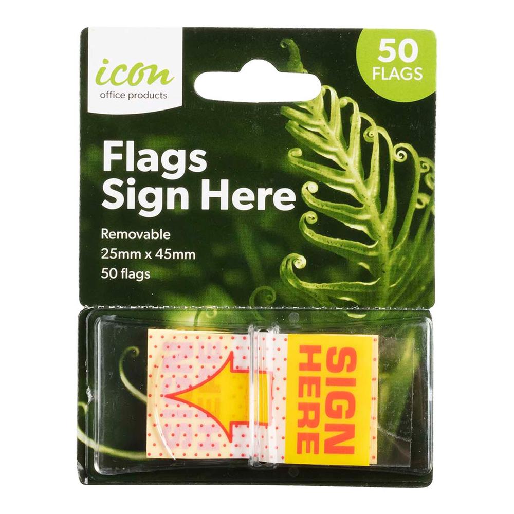 Icon Pop-up Flags (Sign Here) | Buy online at The Nile