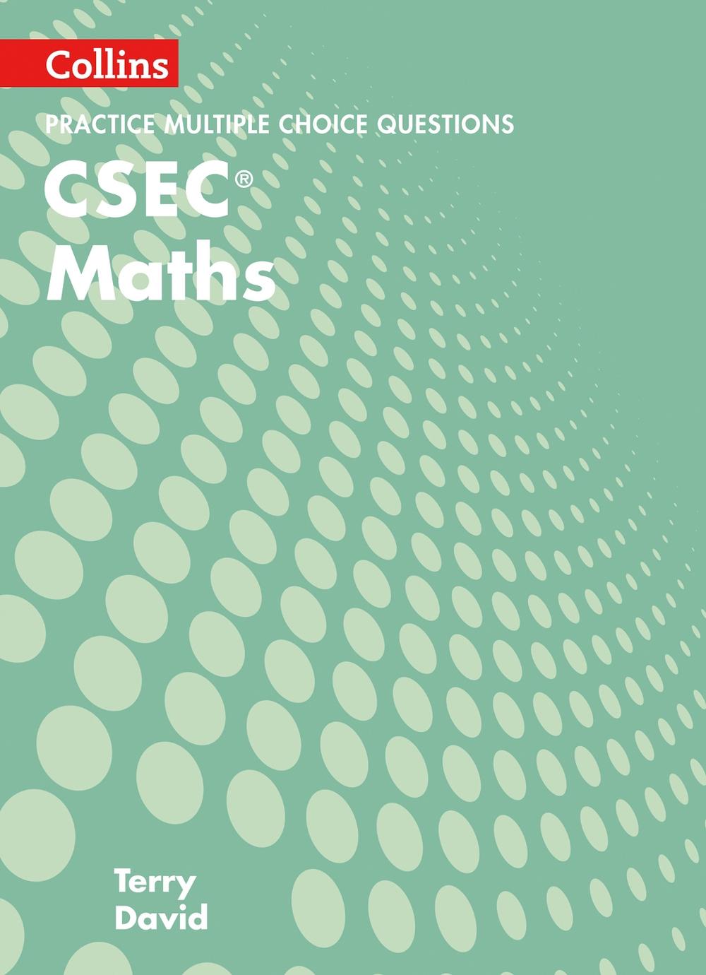 CSEC Maths Multiple Choice Practice by Terry David, Paperback ...