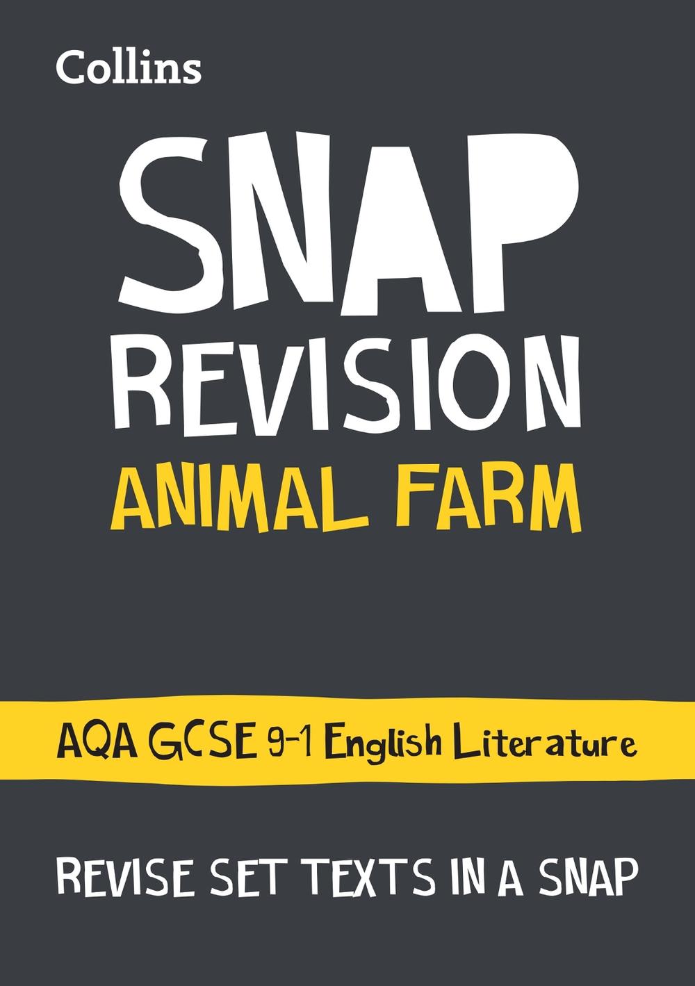 Animal Farm: AQA GCSE 9-1 English Literature Text Guide by Collins GCSE ...