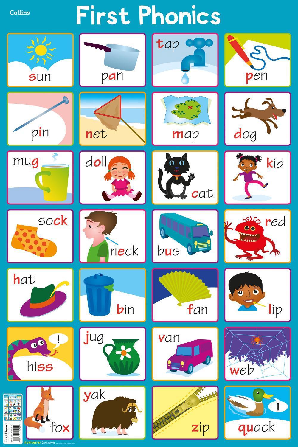 First Phonics by Collins Kids, Loose Leaf, 9780008304720 | Buy online ...