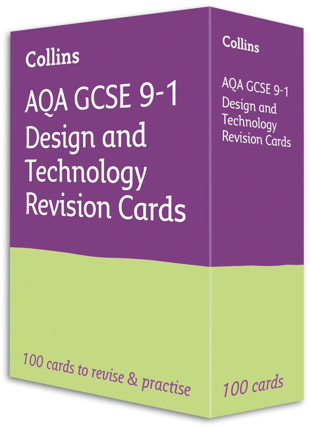 AQA GCSE 9-1 Design & Technology Revision Cards by Collins GCSE, Cards ...