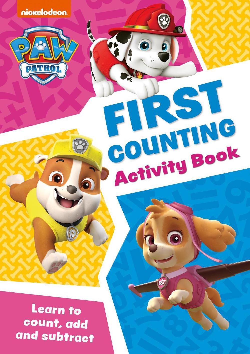 PAW Patrol First Counting Activity Book by Collins Preschool, Paperback ...
