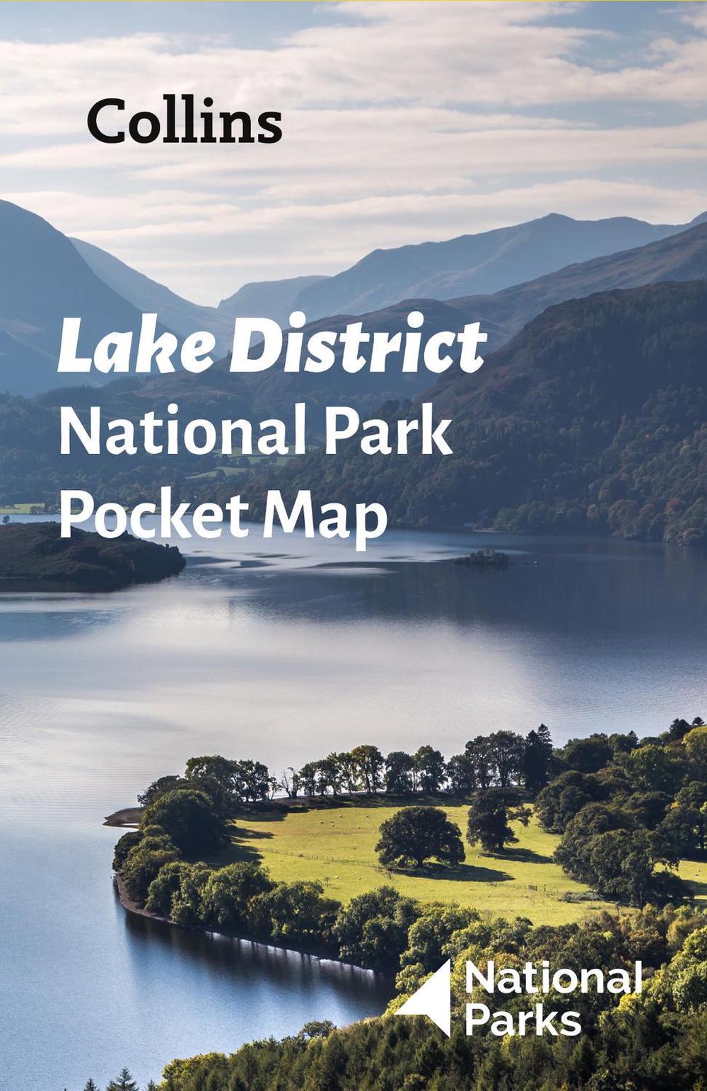 Lake District National Park Pocket Map by Collins Maps, Folded ...