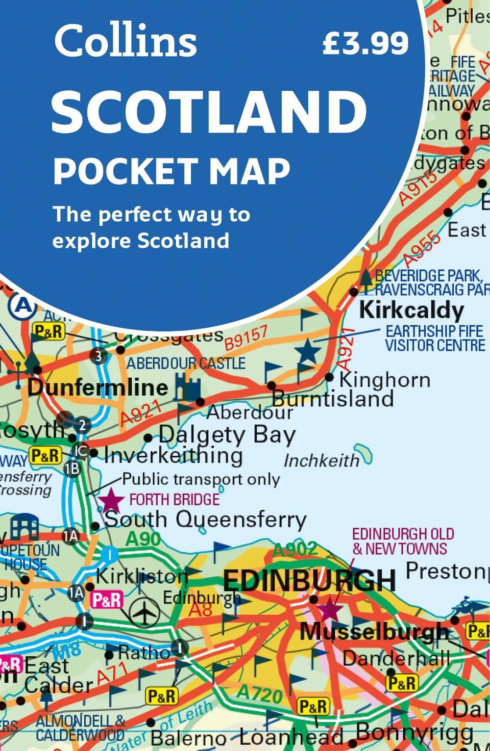 Scotland Pocket Map by Collins Maps, Folded, 9780008492571 | Buy online ...