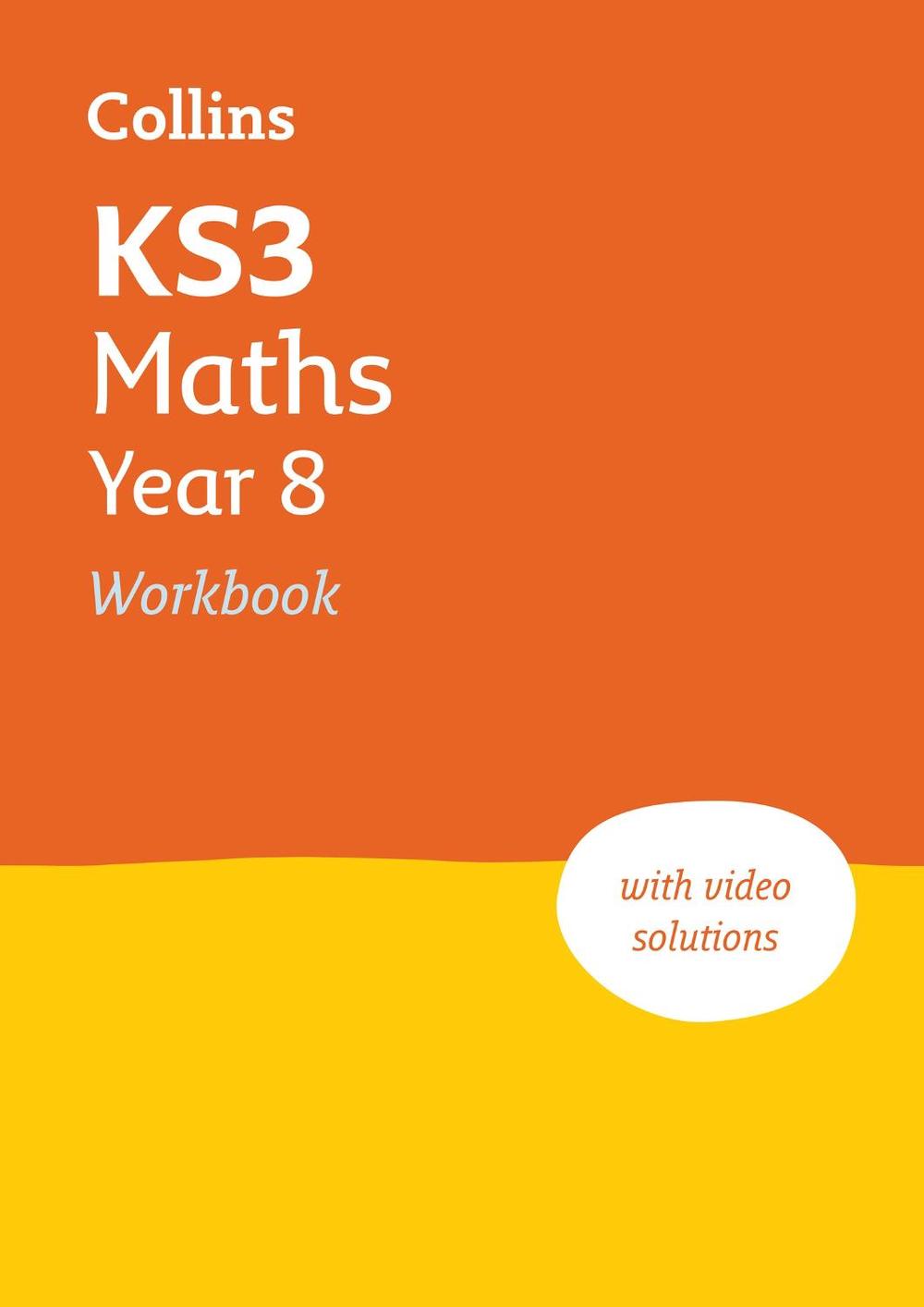 KS3 Maths Year 8 Workbook By Collins KS3 Paperback 9780008553708
