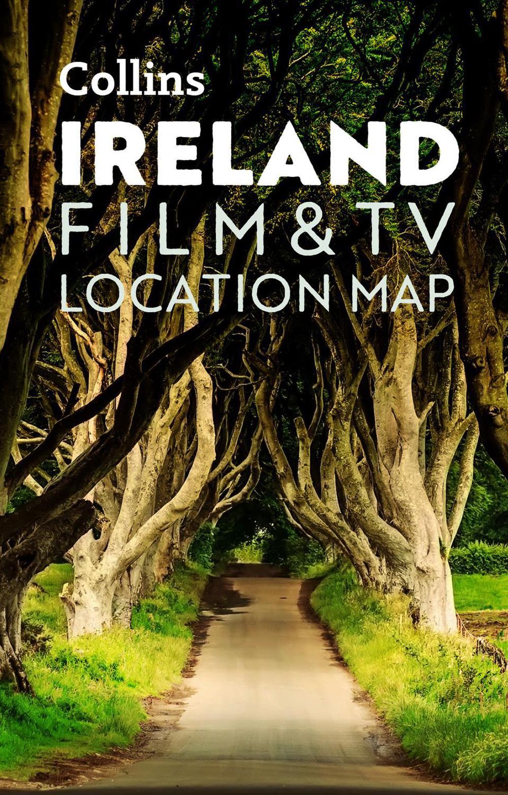 Collins Ireland Film and TV Location Map by Collins Maps, Folded ...