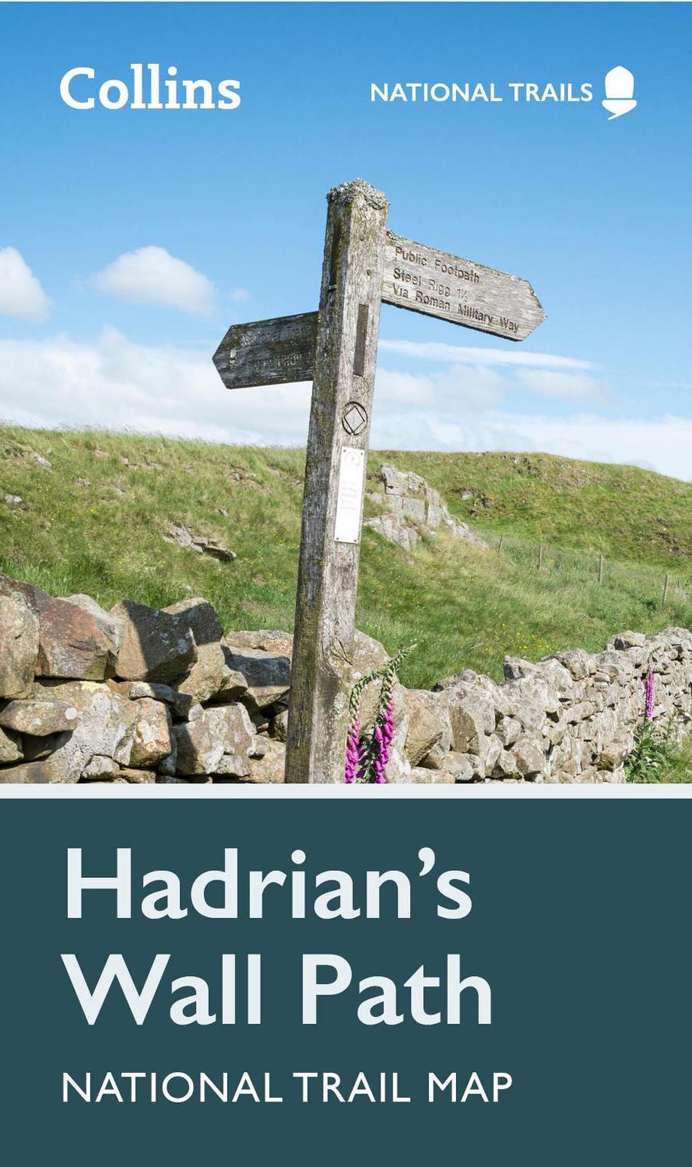 Hadrian’s Wall Path National Trail Map by Collins Maps, Folded ...
