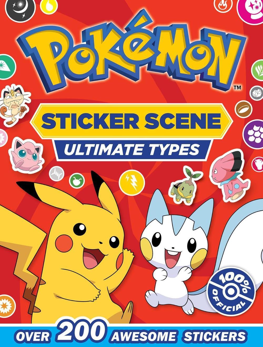 POKÉMON ULTIMATE TYPES STICKER SCENE by Pokemon, Paperback ...