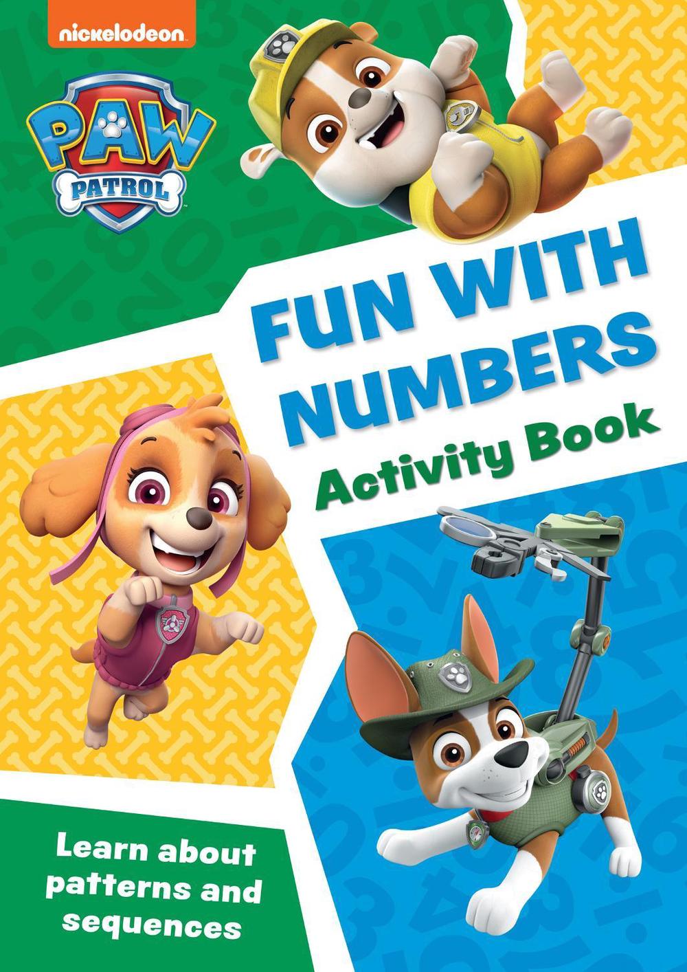 PAW Patrol Fun with Numbers Activity Book by Collins Preschool ...