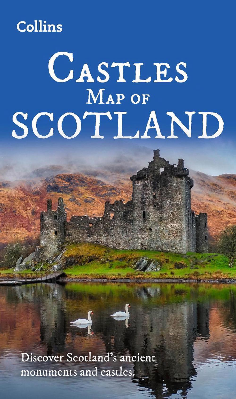 Castles Map of Scotland by Collins Maps, Folded, 9780008665005 | Buy ...