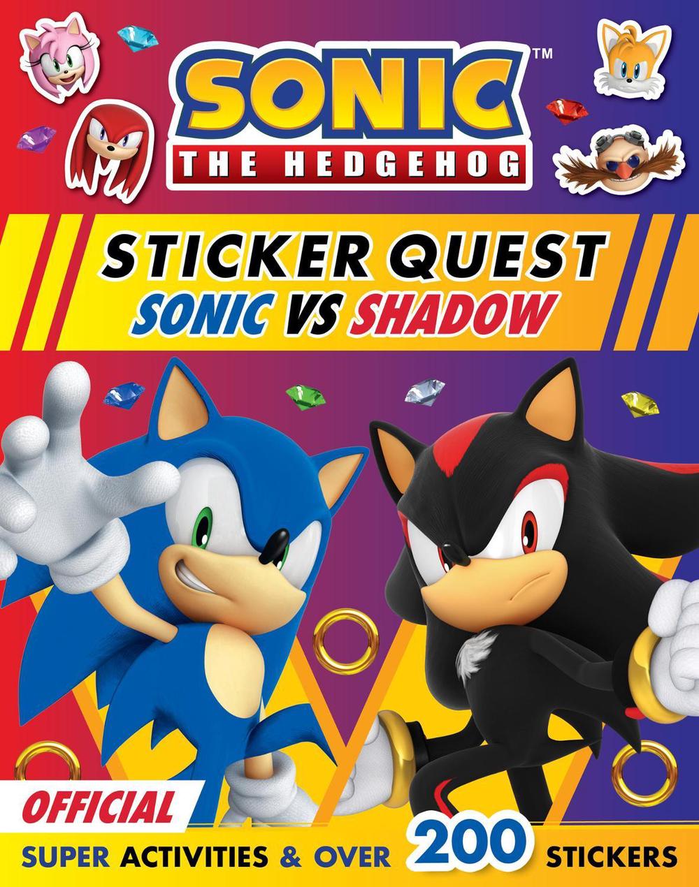 Sonic the Hedgehog Sticker Quest: Sonic vs Shadow by Sonic The Hedgehog ...
