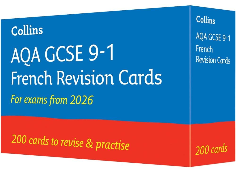 AQA GCSE 9-1 French Vocabulary Revision Cards by Collins GCSE, Cards ...