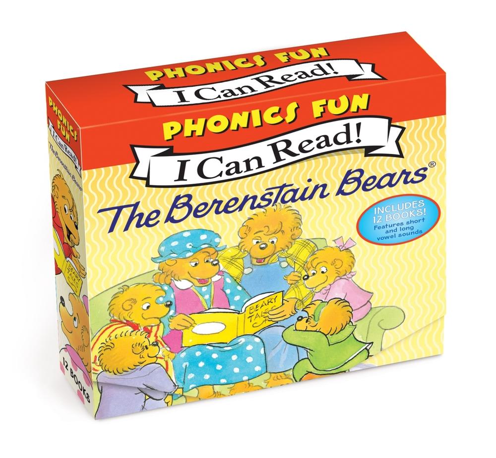 The Berenstain Bears 12-Book Phonics Fun! by Mike Berenstain, Paperback ...
