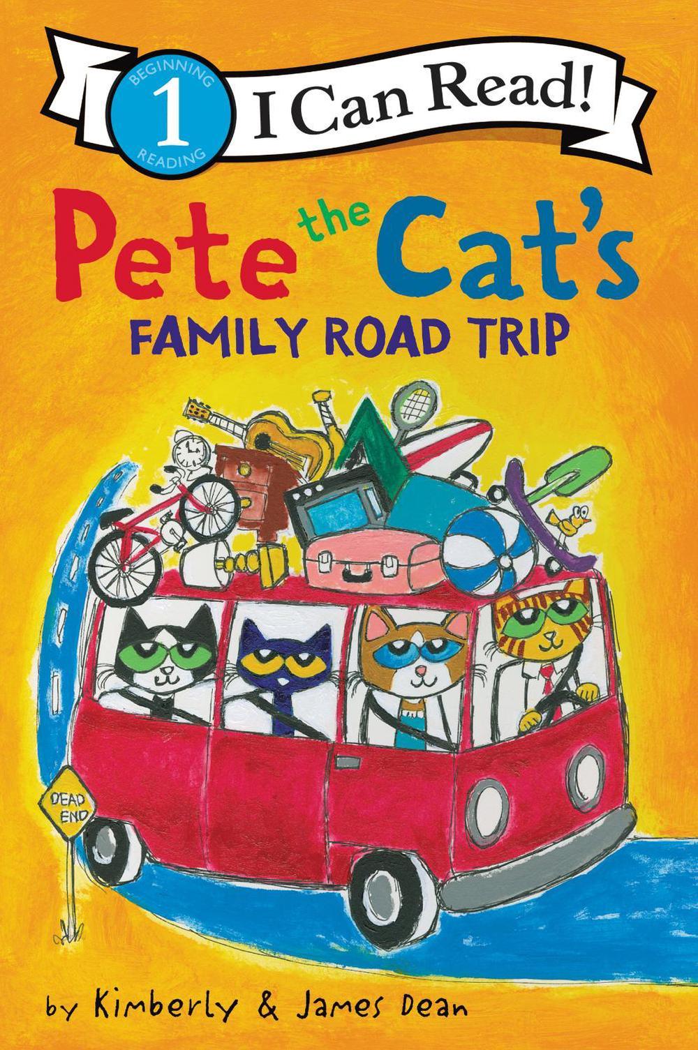 Pete The Cat's Family Road Trip by James Dean, Hardcover, 9780062868398 ...