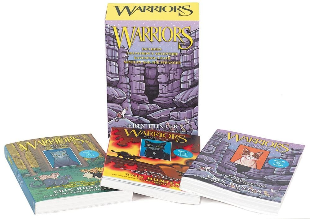 Warriors Manga 3-Book Full-Color Box Set by Erin Hunter, Paperback ...