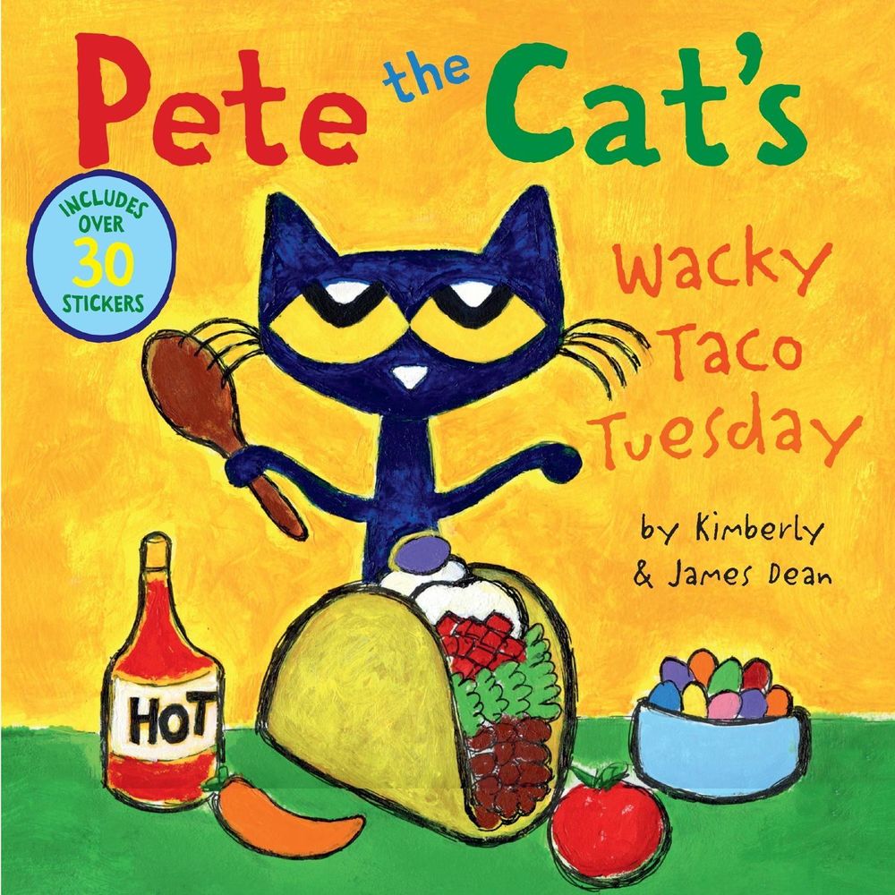 Pete the Cat’s Wacky Taco Tuesday by James Dean, Paperback ...