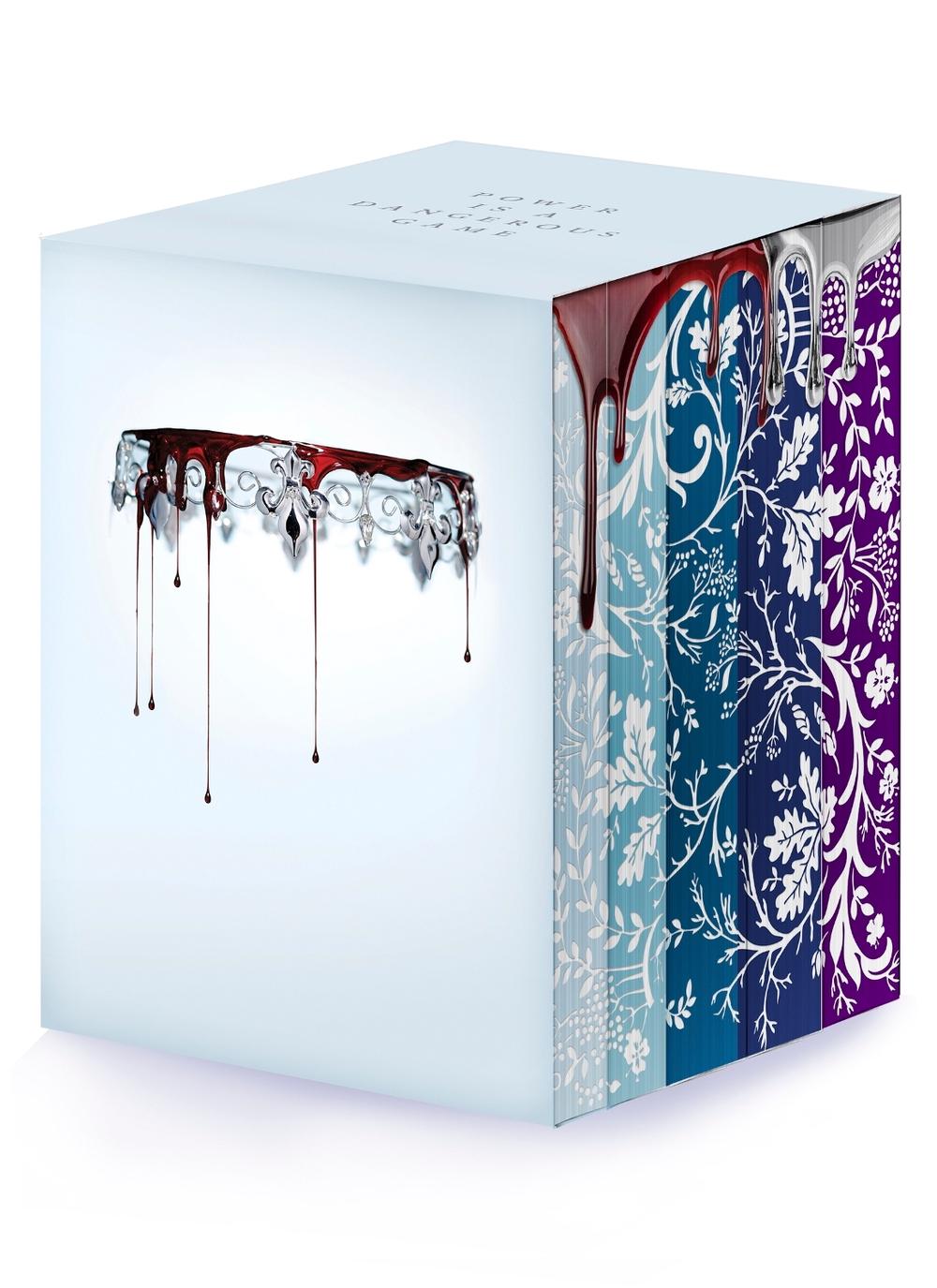 Red Queen 10th Anniversary Deluxe 5-Book Box Set with Stenciled Edges ...