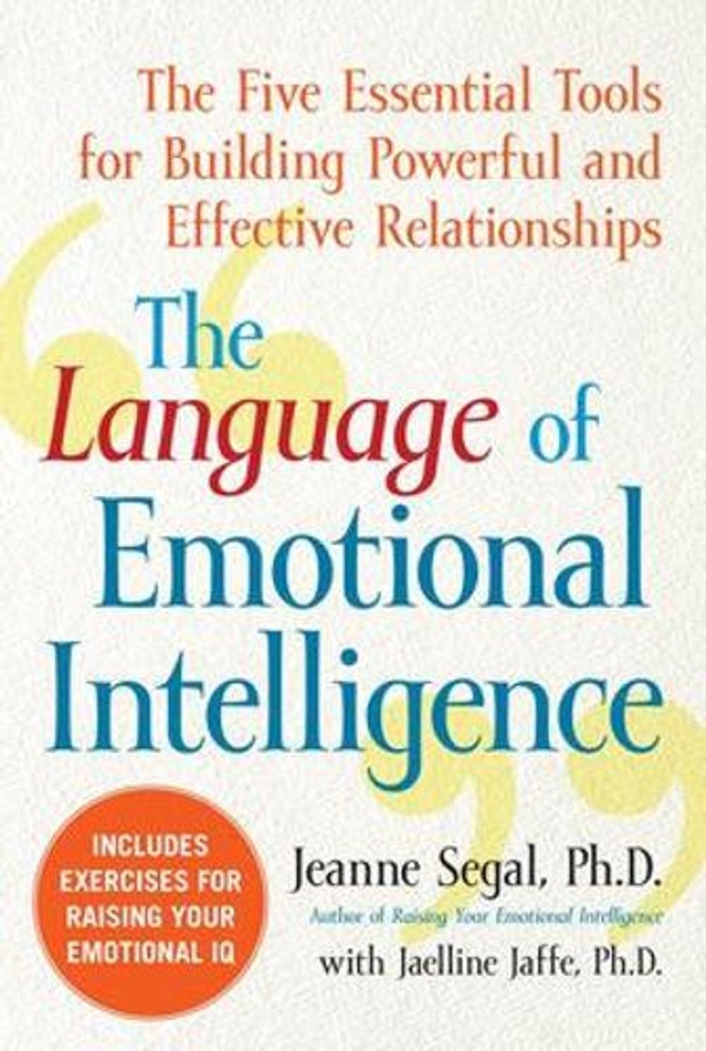 The Language of Emotional Intelligence, 1st Edition by Jeanne Segal ...