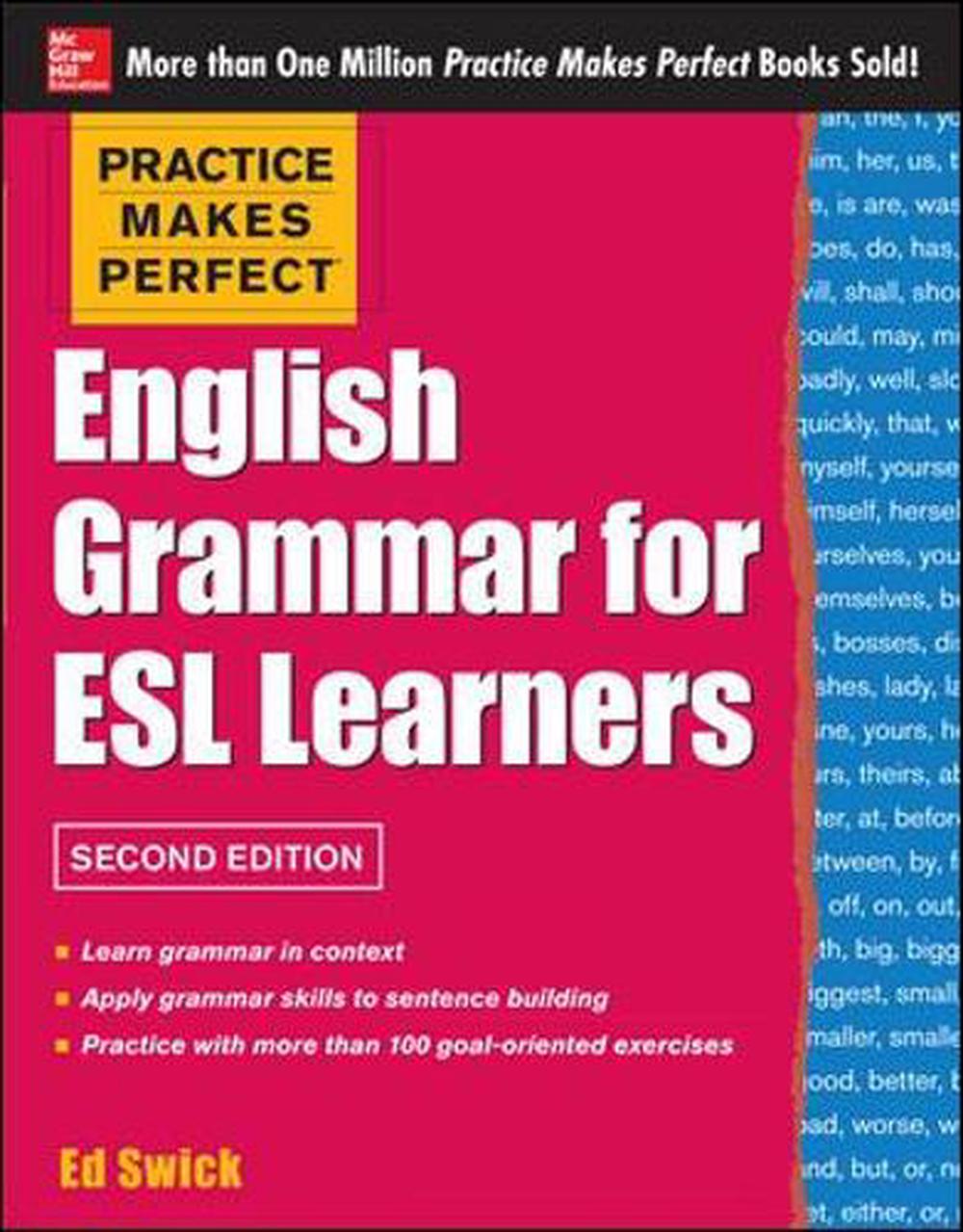 English Grammar For ESL Learners By Ed Swick Paperback 9780071807371 English Grammar For ESL Learners By Ed Swick Paperback 9780071807371