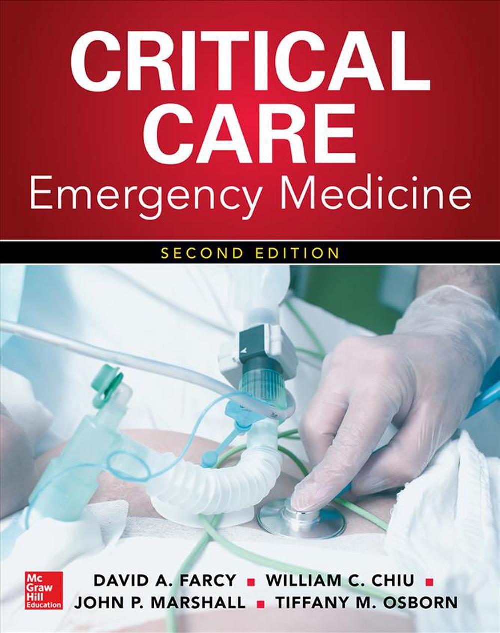 Critical Care Emergency Medicine, Second Edition, 2nd Edition by David ...