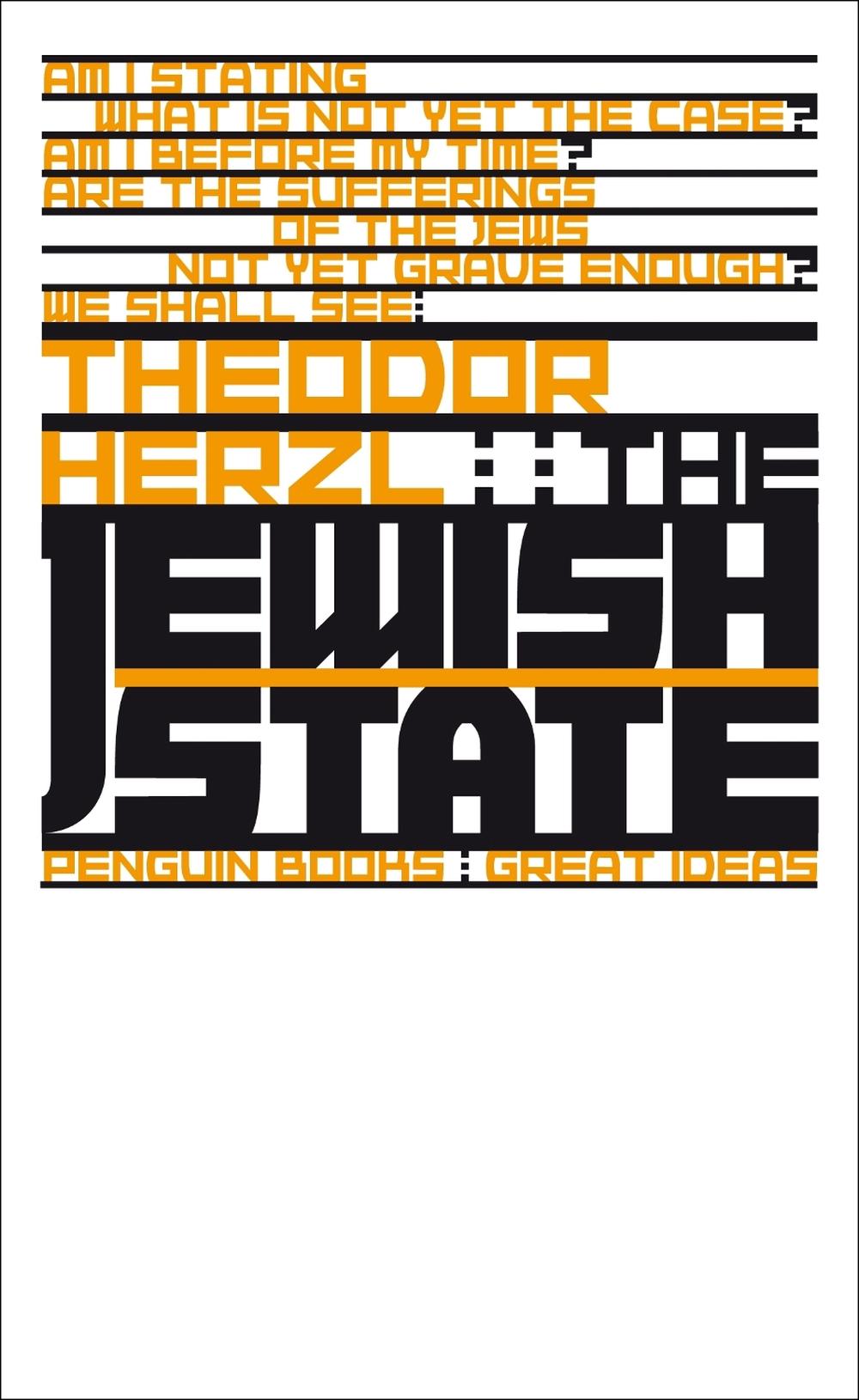 Jewish State by Theodor Herzl, Paperback, 9780141192901 | Buy online at ...